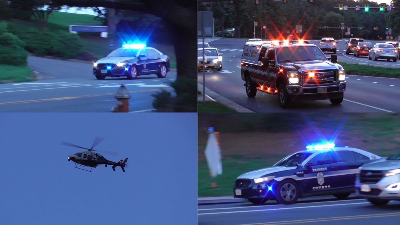 *FAIRFAX 1* FCPD Perimeter Reston District - YouTube