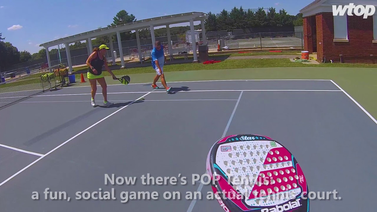 In the wake of pickleball’s rise, POP Tennis makes its case - YouTube