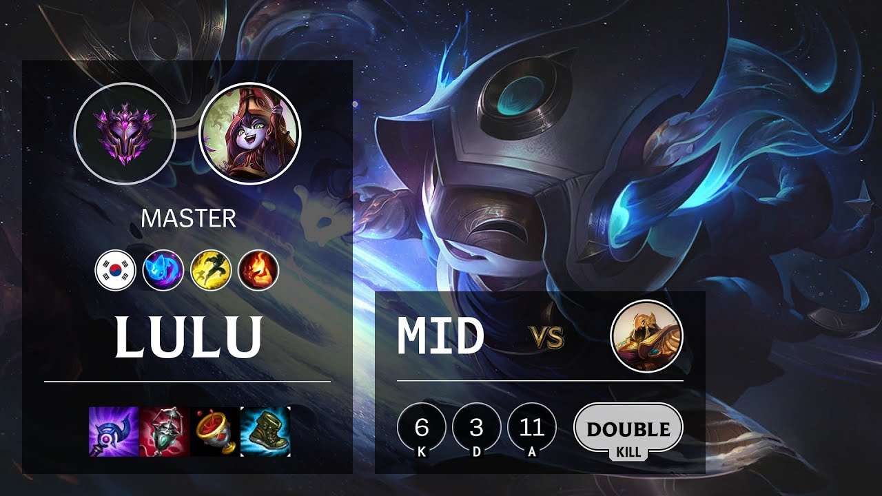 Lulu Mid vs Azir - KR Master Patch 10.8 - YouTube