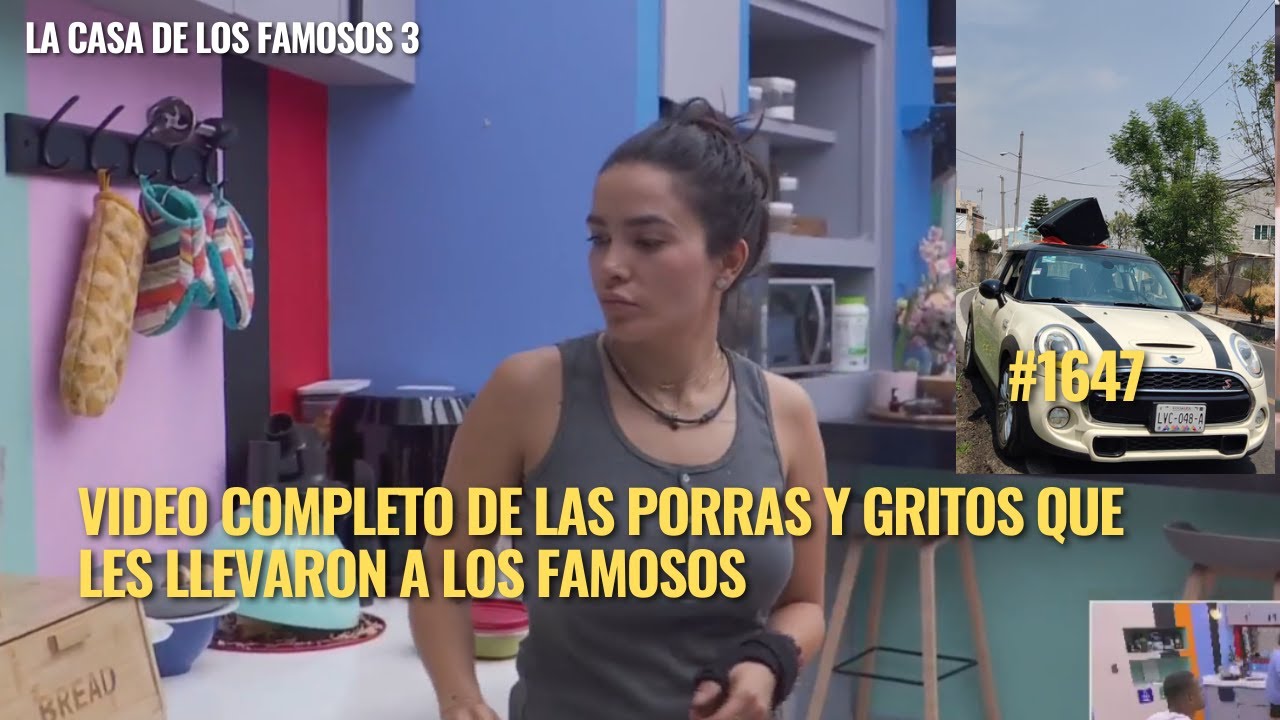 VIDEO COMPLETO DE LAS PORRAS Y GRITOS QUE LES LLEVARON A LOS FAMOSOS EN ...