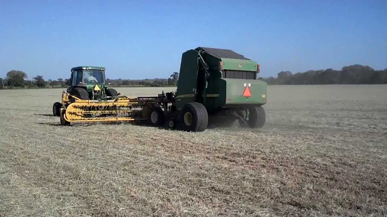 Hodge Hay Service - Baler Connection - YouTube