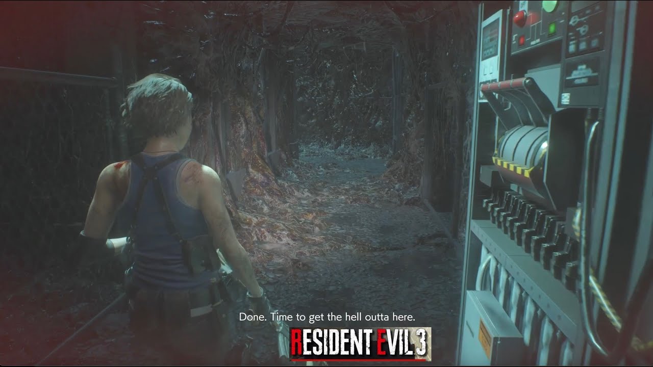 Reactivate power at the substation Resident Evil 3. - YouTube
