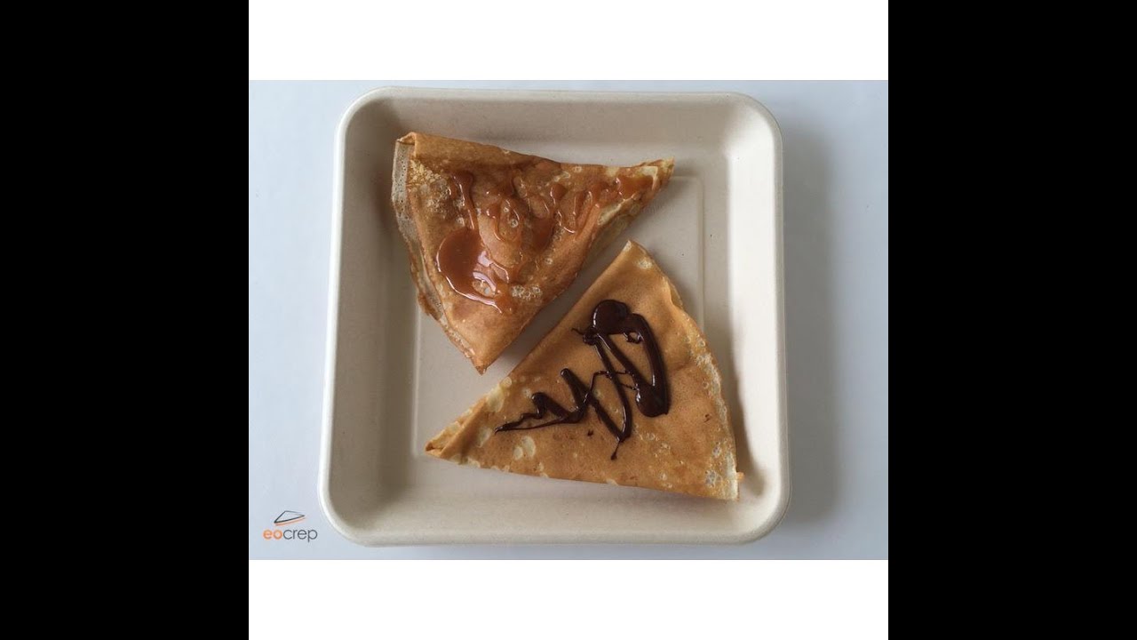 Emballages pour crêpes et galettes: Eocrep - YouTube