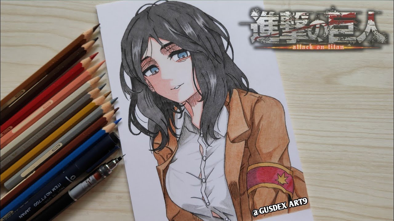 Drawing Pieck Finger - Cart Titan - Attack on Titan/Shingeki no Kyojin ...