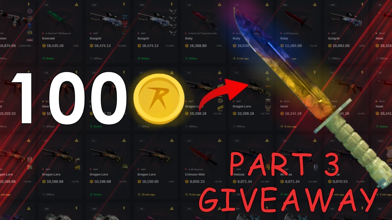 CSGOROLL ON A BUDGET PT.3 WE DID IT!! 11X OUR BALANCE! (giveaway) - YouTube