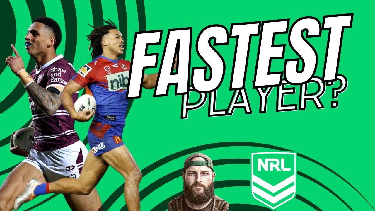 Who is the FASTEST player in the NRL? - YouTube