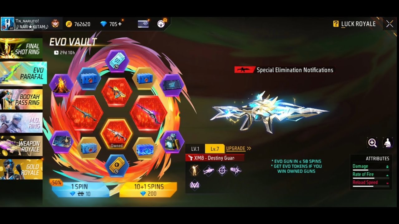 EVO XM8 GUN | HEADSHOT TRY KARO | GIVEAWAY NEXT EVO VAULT - YouTube