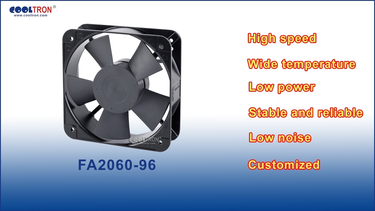 200mm AC fan 115v 230v 200x200x60mm FA2060-96 series axial fan ...