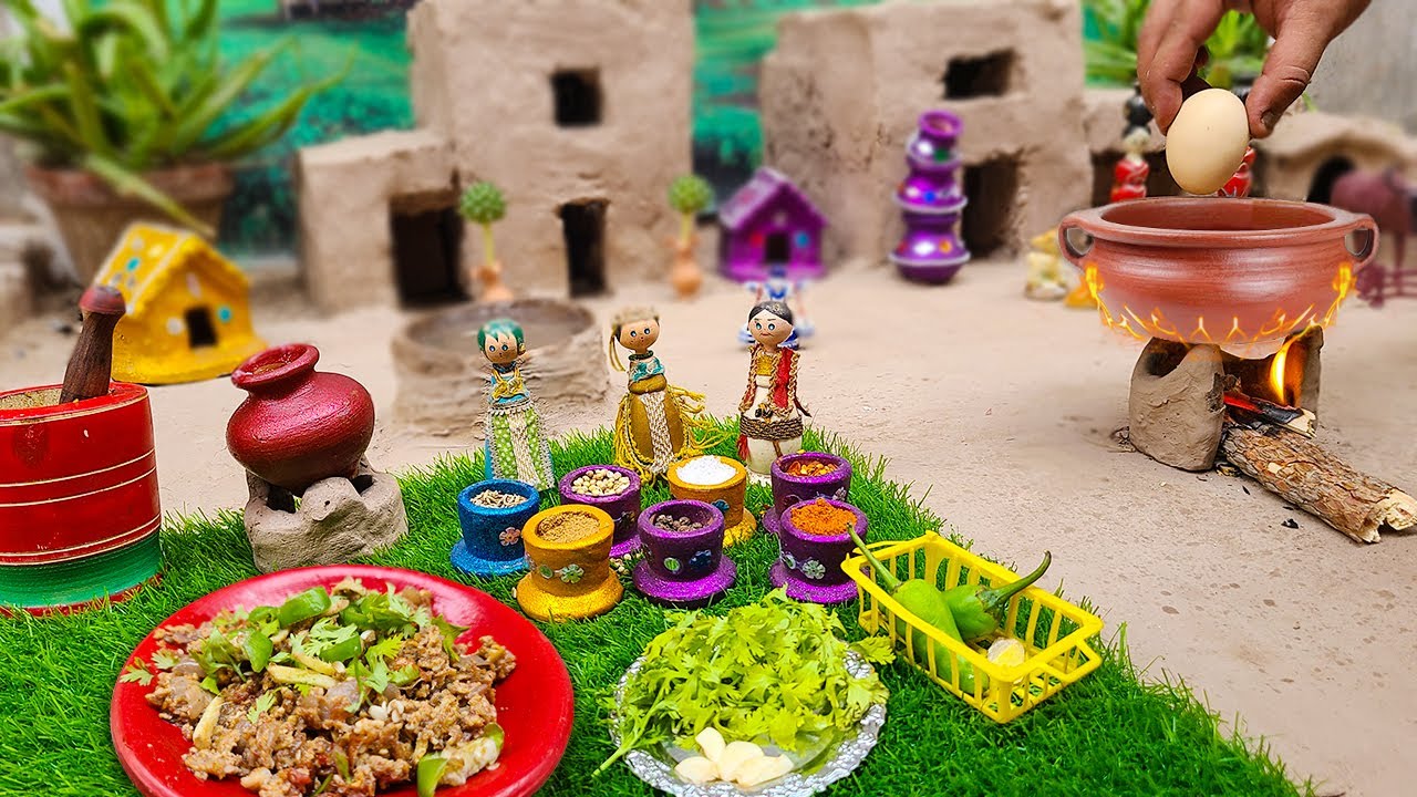 Tiny foods Egg Bajji Recipe | Indian Anda Recipe | How To Make Egg ...