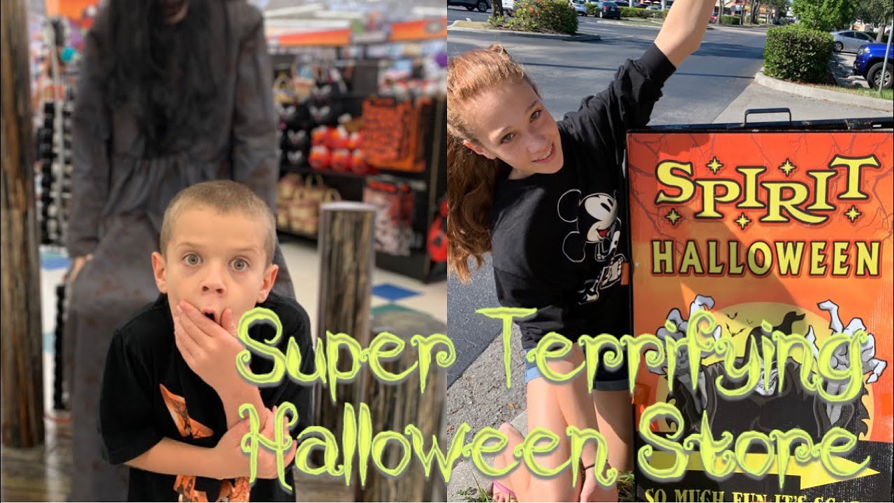 SO TERRIFYING!! Spirit Halloween Store 2019 Super Scary Tour - YouTube
