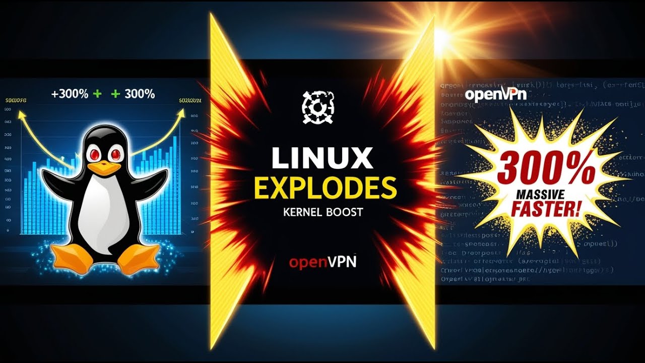 Linux EXPLODES This Week: OpenVPN Gets MASSIVE Kernel Boost + Red Hat BANS Developer! - YouTube