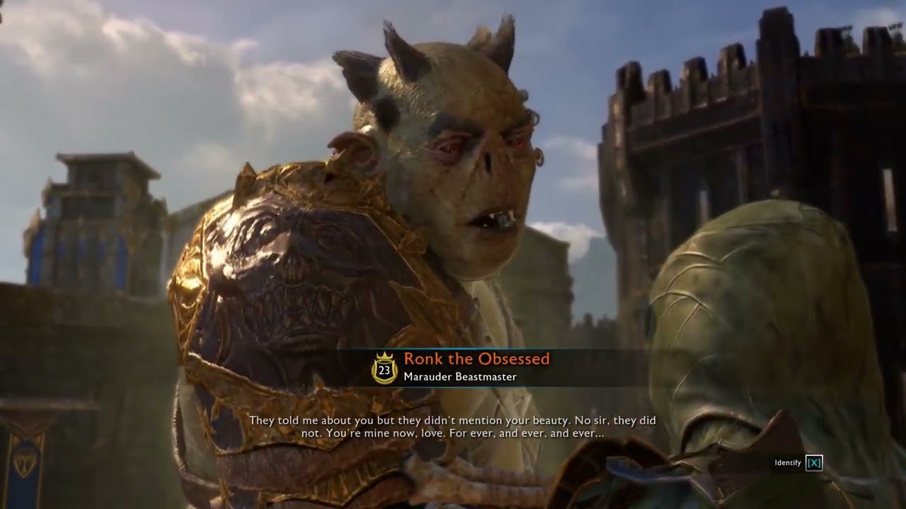 Shadow of War | CREEEPIEST ORC IN MORDOR??? (Bonus Alcoholic Uruk ...