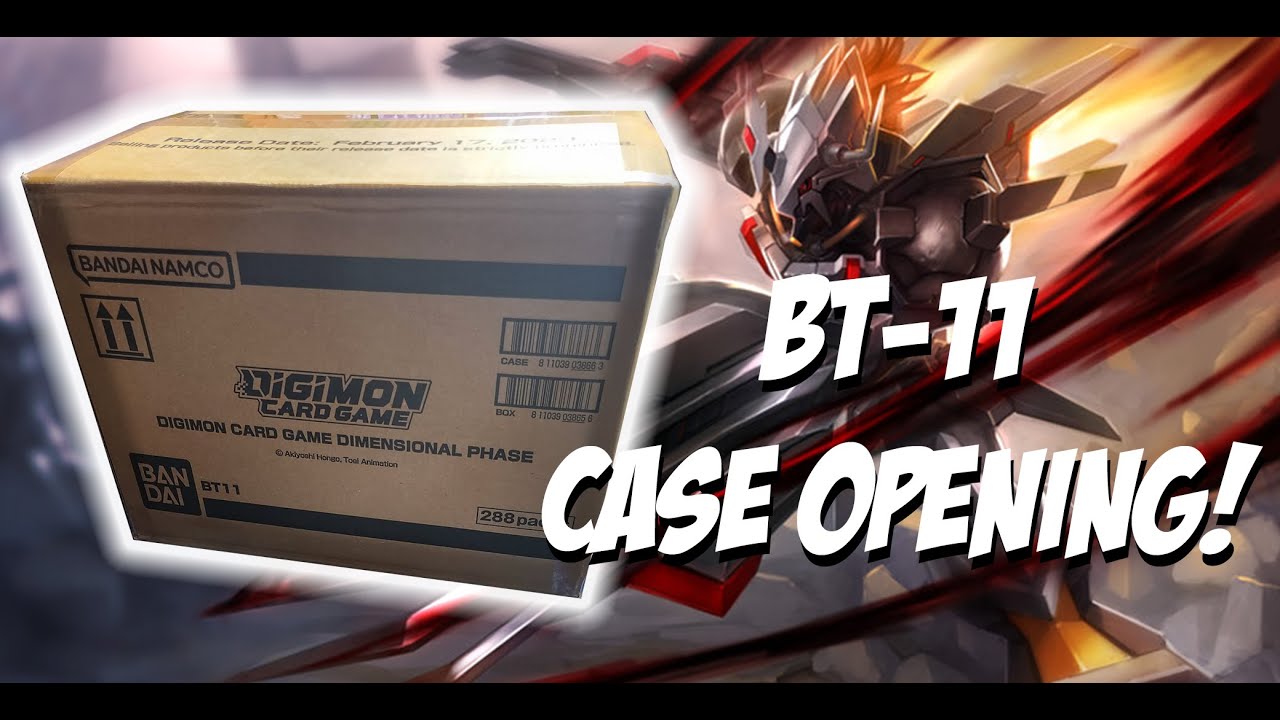 Dimensional Phase BT-11 is Here! We open a Case! - YouTube