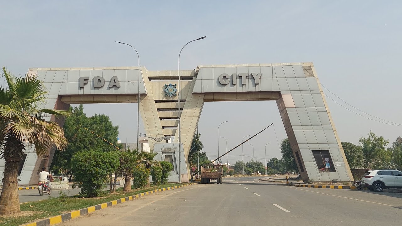 FDA CITY Route from Millat Chowk | FDA CITY | FAISALABAD - YouTube