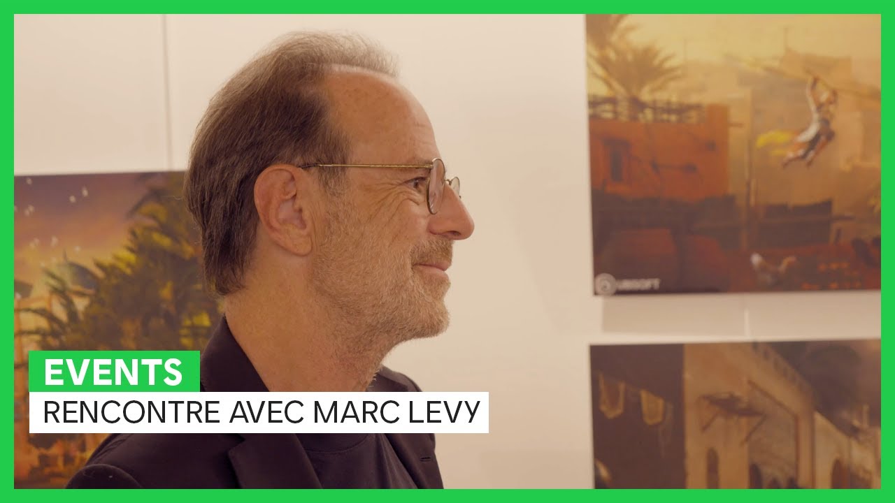 Rencontre avec Marc Levy à l'exposition L'Art d'Assassin's Creed Mirage ...