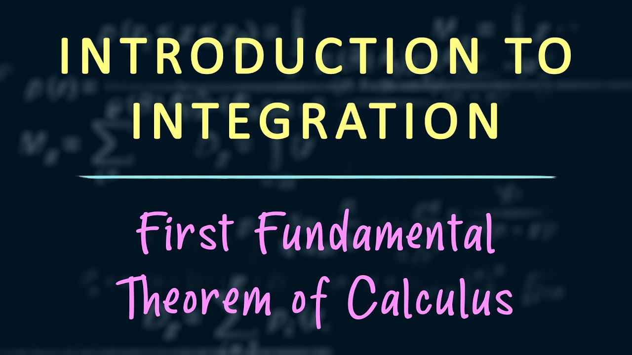 Integration: Concept - FTC I - YouTube