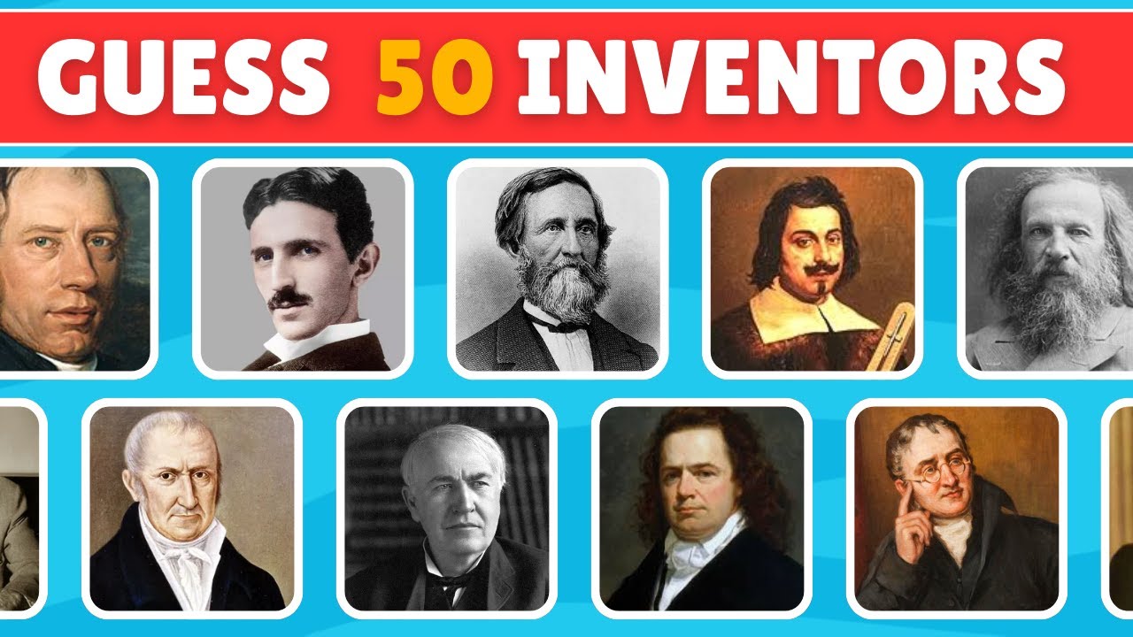 🧠 50 Famous Inventors & Their Inventions 🔍 | Ultimate Trivia Challenge ...