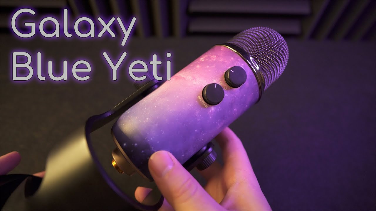 ASMR Personalizing the Blue Yeti Microphone - YouTube