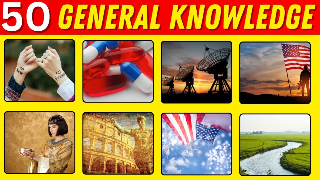 50 Easy General Knowledge Questions And Answers: 2024 Edition - YouTube
