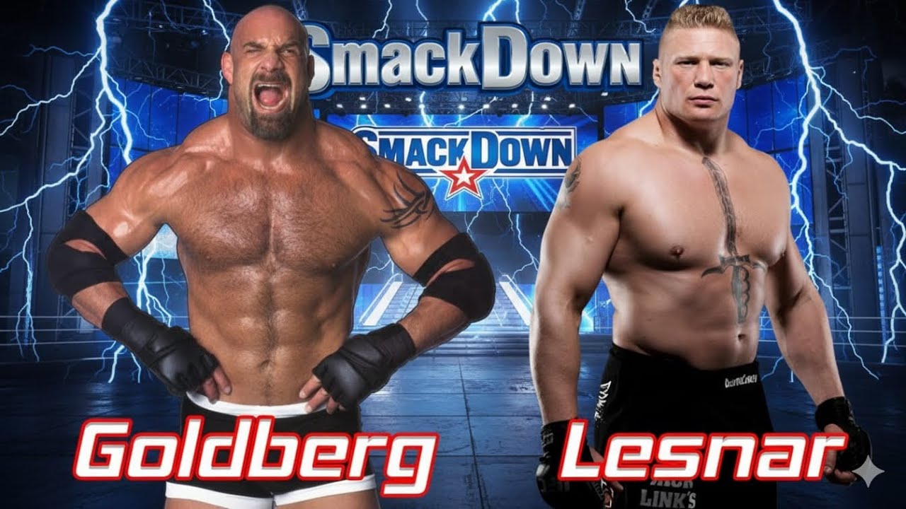 Brock Lesnar Vs Goldberg l Full Fight Goldberg Vs Brock Lesnar l Best ...