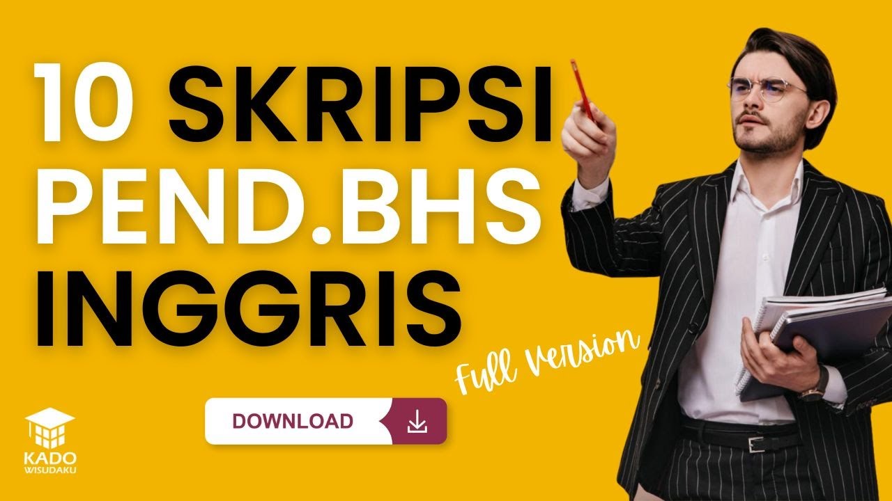Download Contoh 10 Skripsi Pendidikan Bahasa Inggris FULL VERSION - YouTube