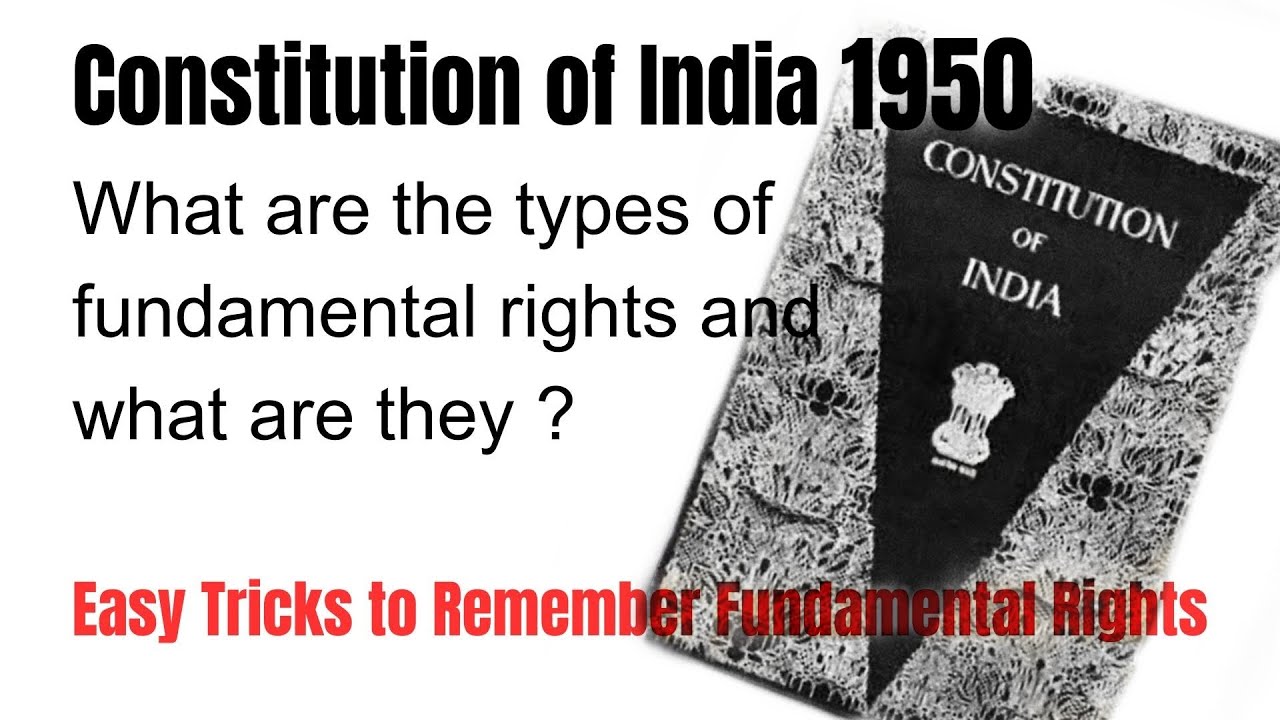 Easy Tricks: Fundamental Rights | Types of Fundamental Rights ...