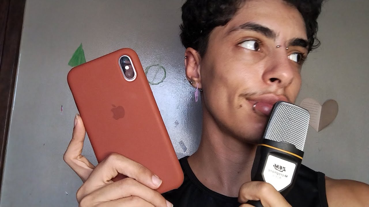 ASMR- Mostrando um pouco o iPhone - YouTube