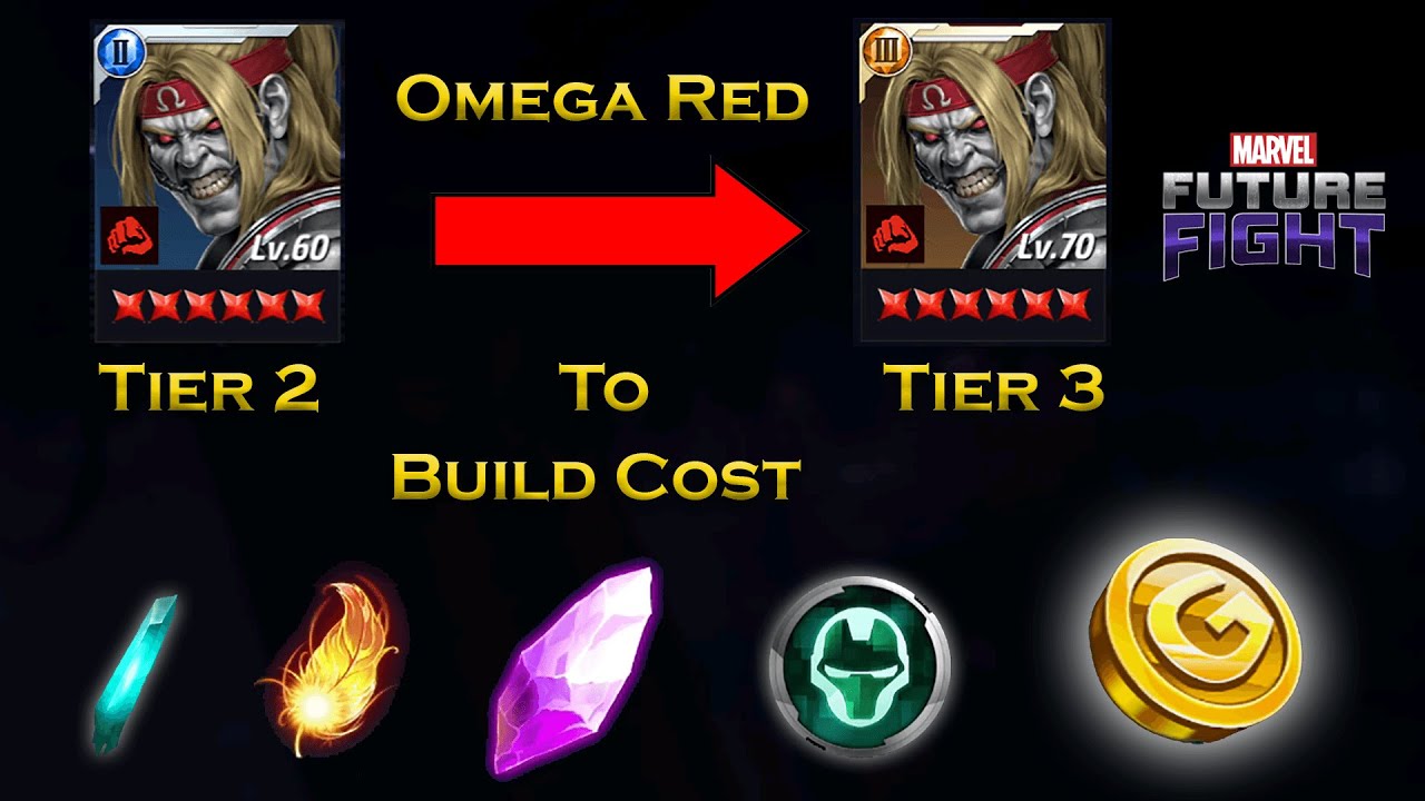 Omega Red Tier 2 To Tier 3 Build Cost Information For Beginners - F 2 P ...