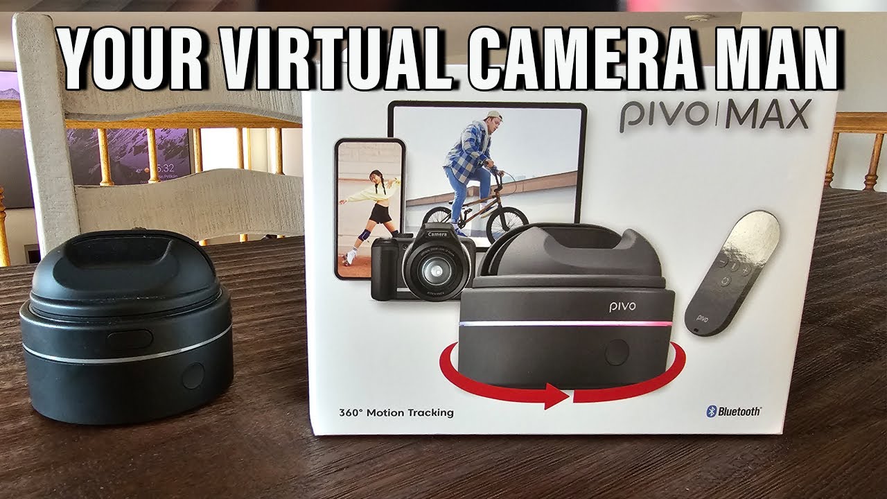 Record your self like a Pro! PIVO Max is Your Virtual Camera Man - YouTube