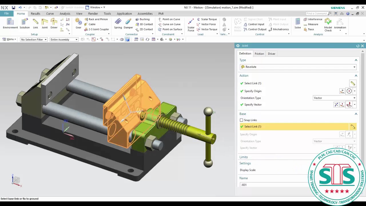 SIEMENS NX 11 MOTION - YouTube