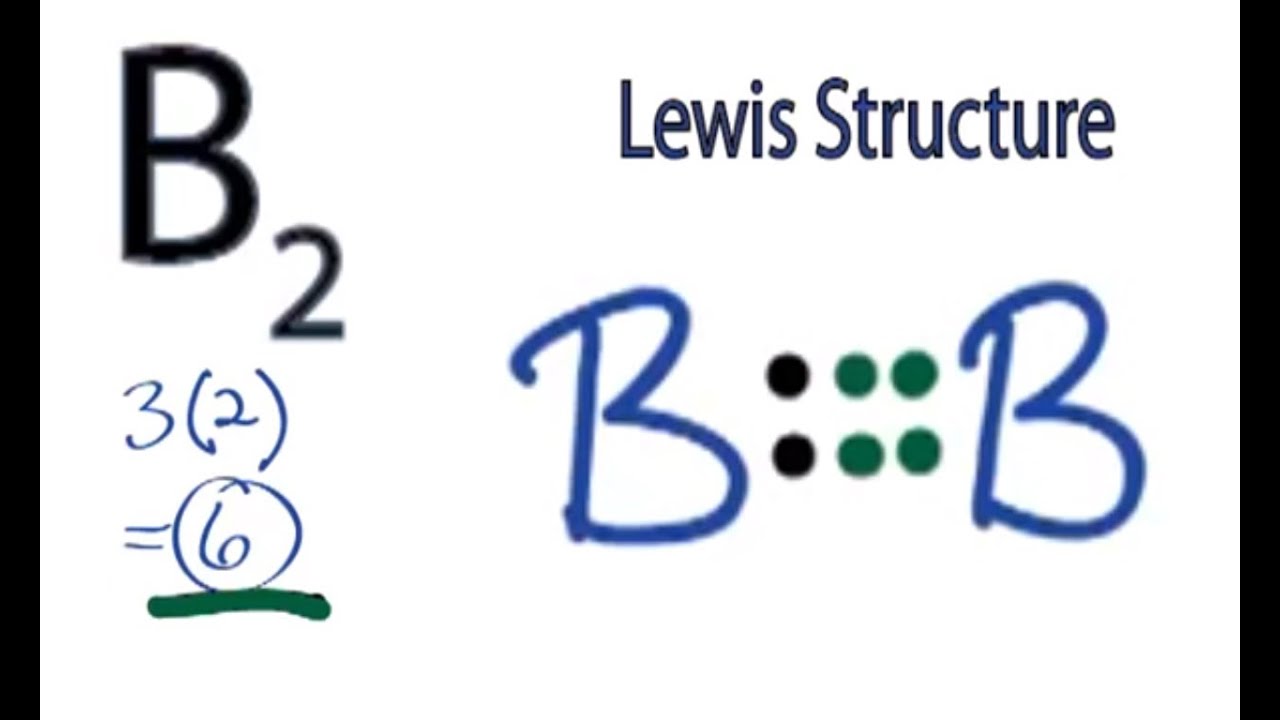 B2 Lewis Structure How To Draw The Lewis Structure For B2 YouTube