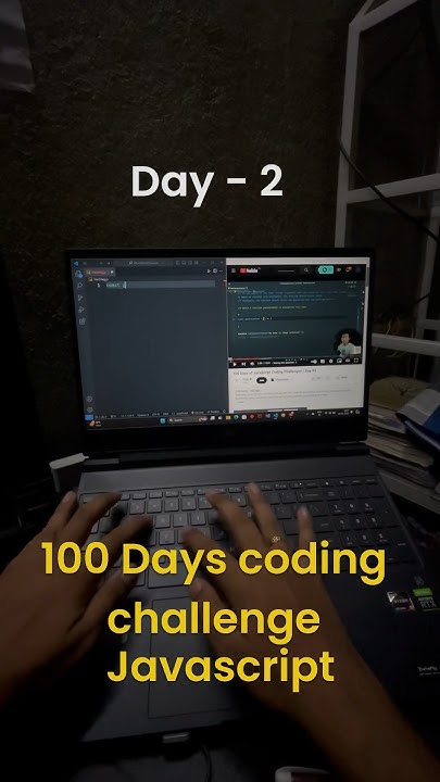 Day 2 Javascript 100days Coding Challenge Shorts Shortsvideo Trend Trending Youtube