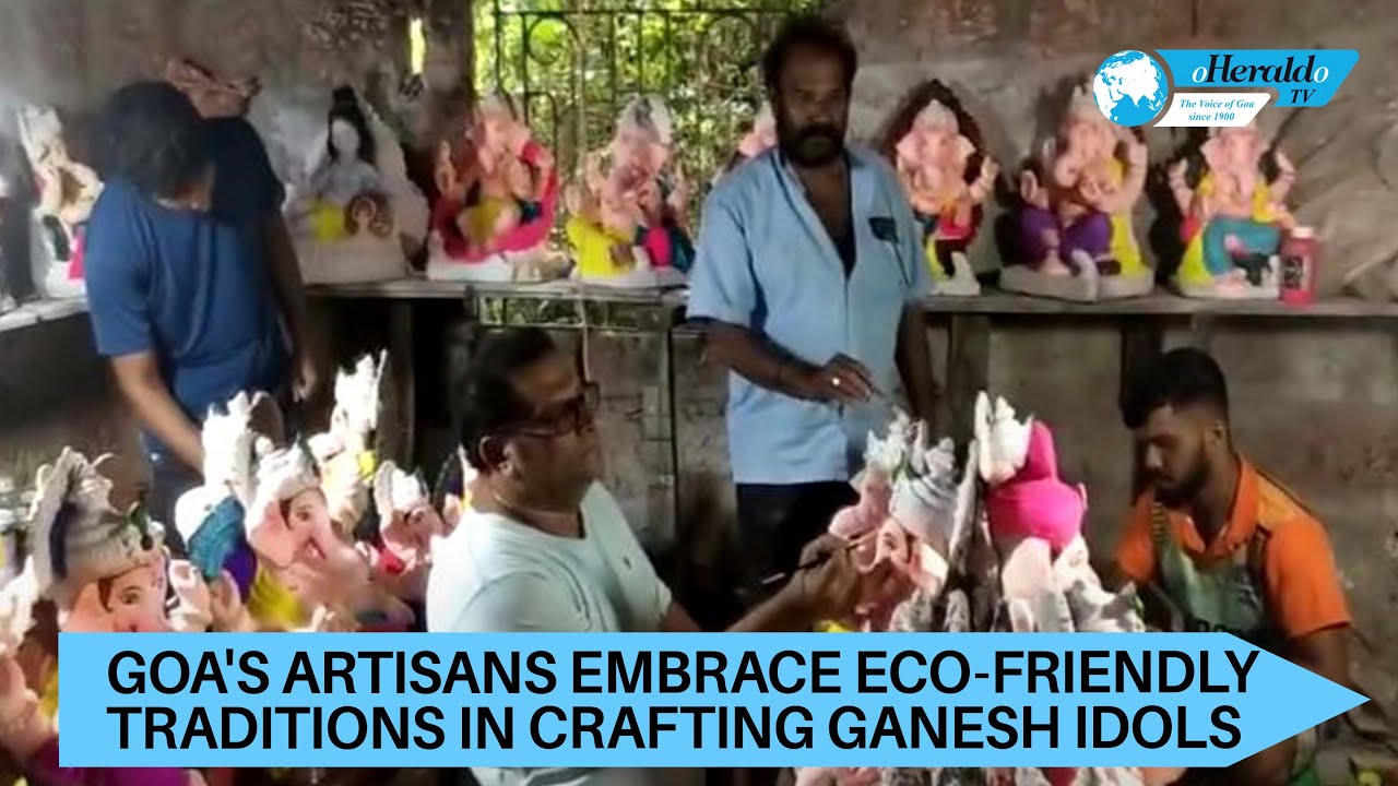 Goa's artisans embrace eco-friendly traditions in crafting Ganesh Idols ...