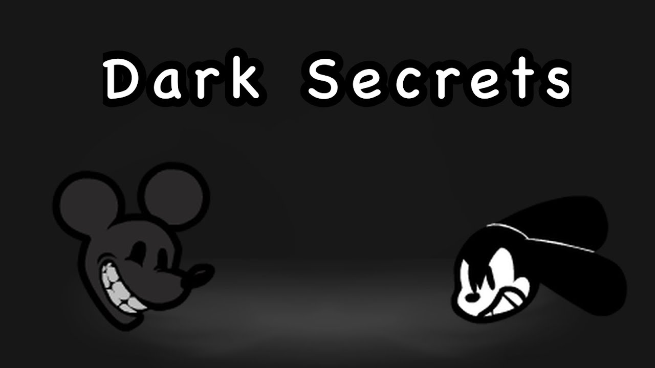 Dark Secrets but a Sns Mouse and oswald cover || FNF COVER (Thanks for ...