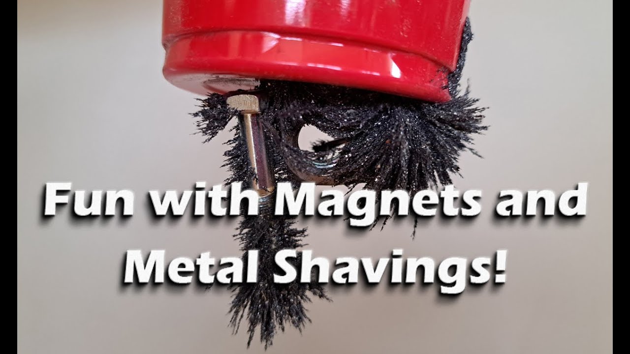 Builder Kids - Fun with magnets and metal shavings - YouTube