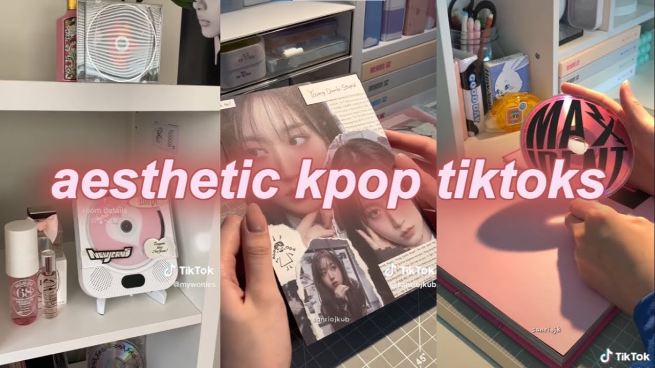 kpop room decor, album unboxing crafts and pc packaging | tiktok ...