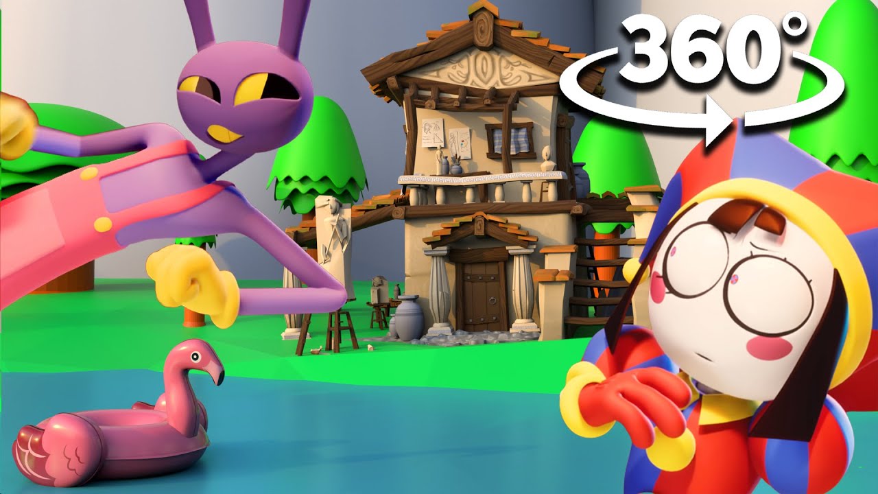 The Amazing Digital Circus VR 360° Experience Part 13 - YouTube