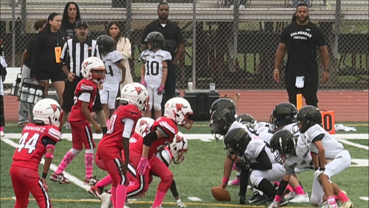 POV Peewee Football | North Oxnard Warrior Bantams - YouTube