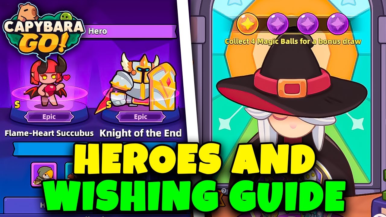 HEROES AND BRANDS LEGACY GUIDE // CAPYBARA GO! - YouTube