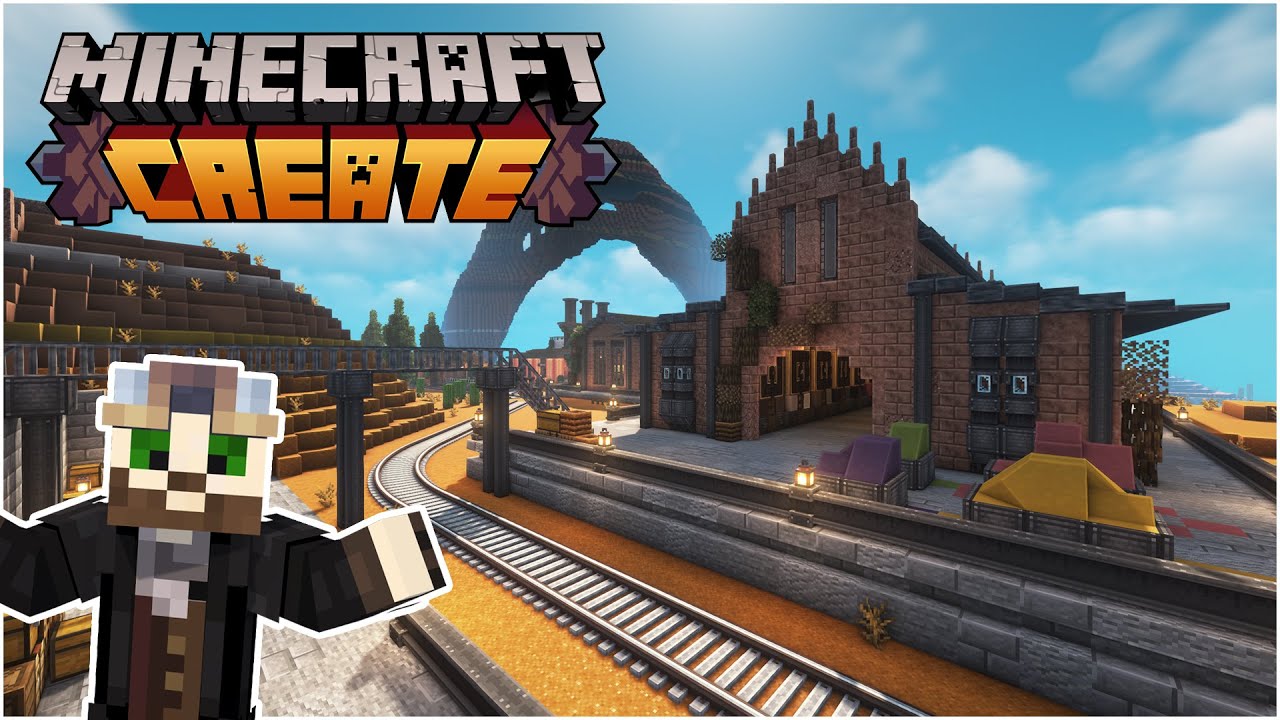 I built a COLOUR BLOCK Factory Minecraft Create Mod! - YouTube