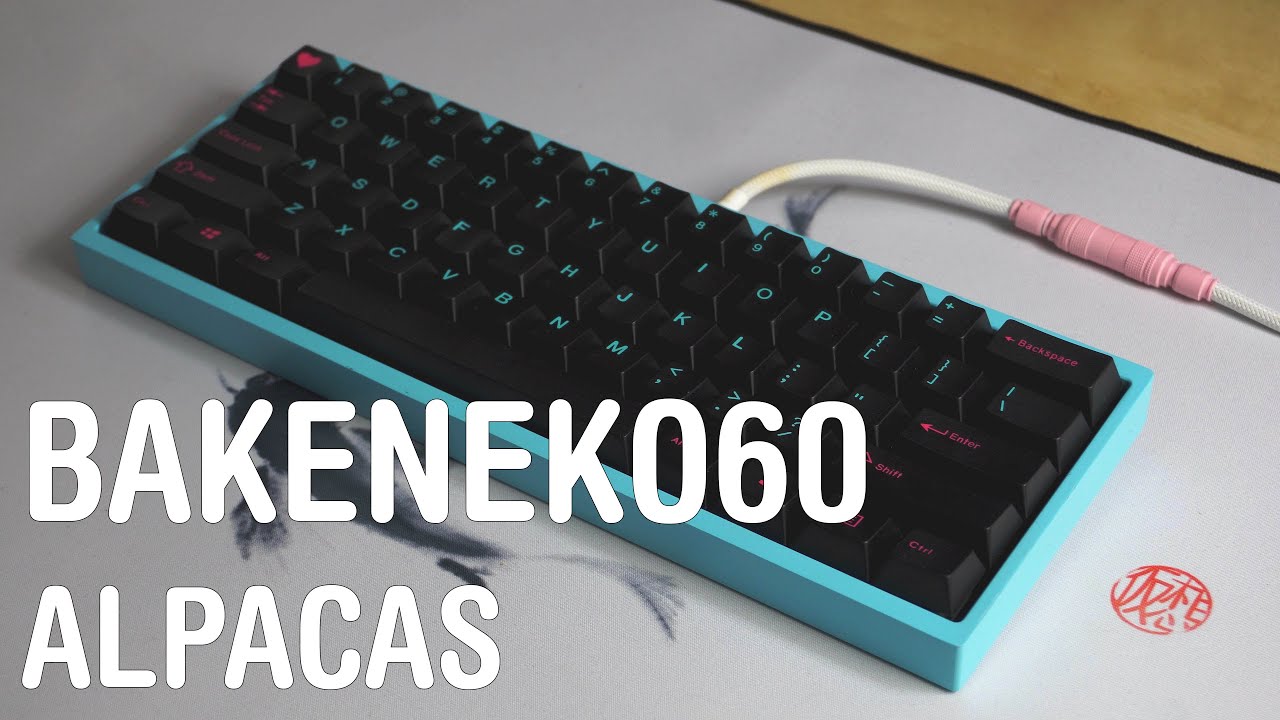 Bakeneko60 with Alpacas Typing Sounds - YouTube