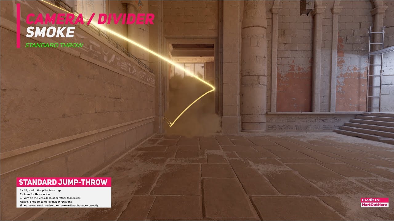 CS2 Anubis - Camera / Divider Smoke - YouTube