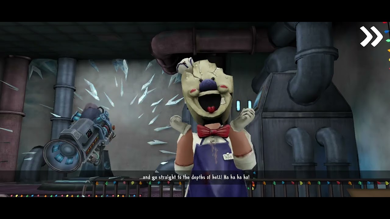 Ice Scream 8 Boss Fight Game Over Scene With All Of Kids Skins - YouTube