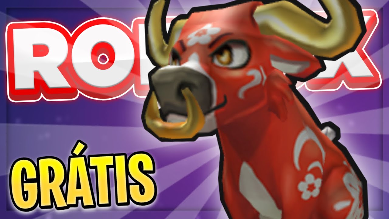 NOVO item GRÁTIS no ROBLOX! (Happy New Year Ox) - YouTube