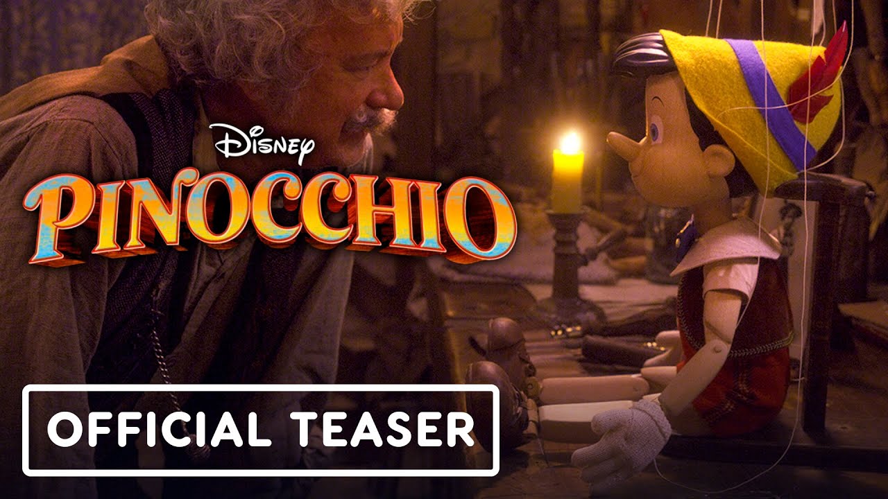Pinocchio - Official Teaser Trailer (2022) Tom Hanks, Joseph Gordon ...
