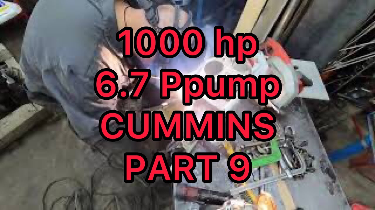 Part 9 6.7 ppump Cummins build. - YouTube