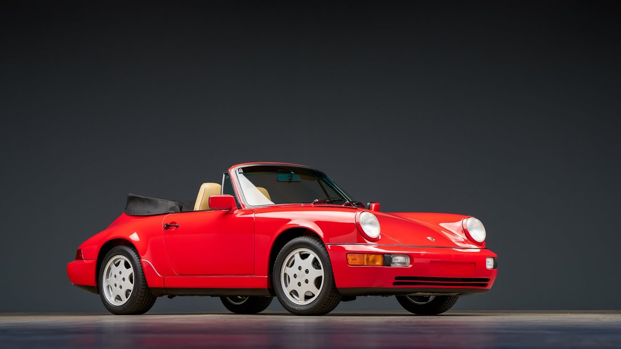 1991 Porsche 964 Cabrio Walkaround - YouTube
