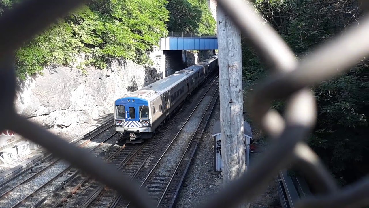 Metro North Railroad: Grand Central Bound Bombardier M7A Hudson Line ...