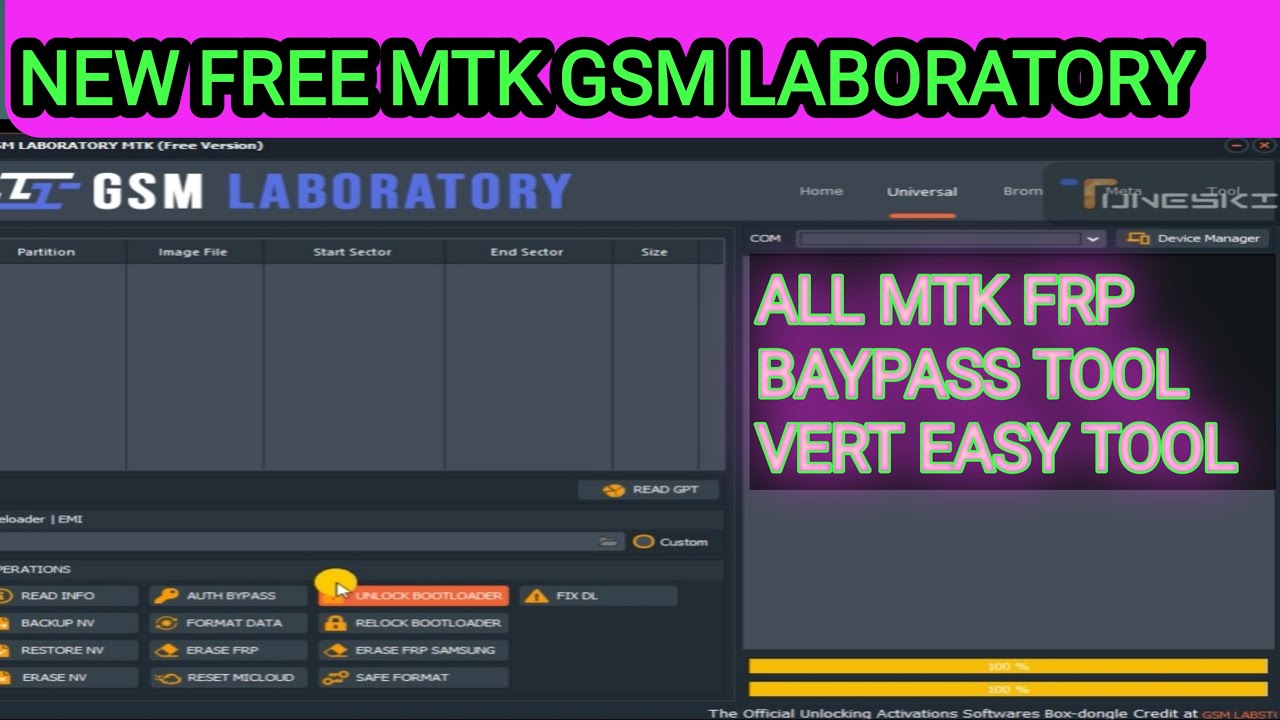 Free GSM Unlock Tool|All MTK Free GSM Laboratory Tool|Laboratory Frp ...