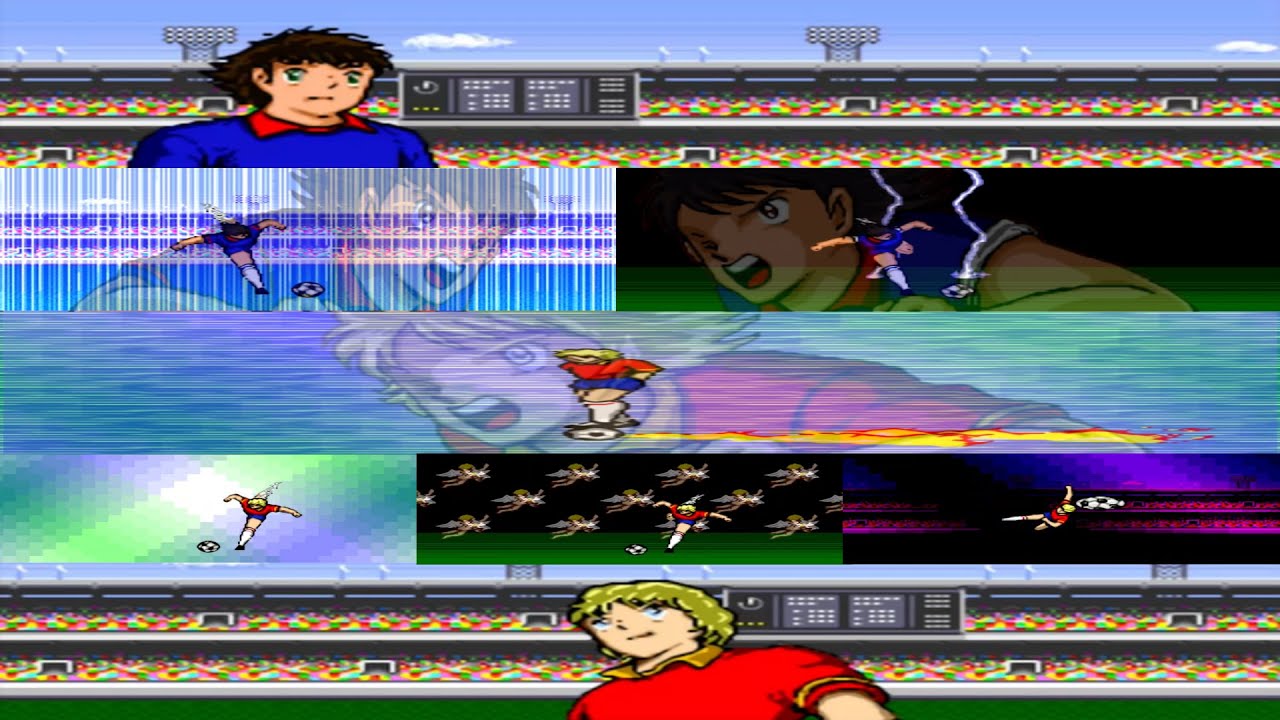 Japan vs Spain Captain Tsubasa 3 Olympic Hen (Rising Sun) - YouTube